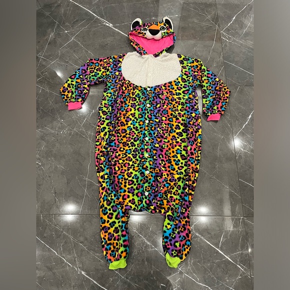 Lisa Frank | Intimates & Sleepwear | Rare Lisa Frank Kigurumi Neon ...